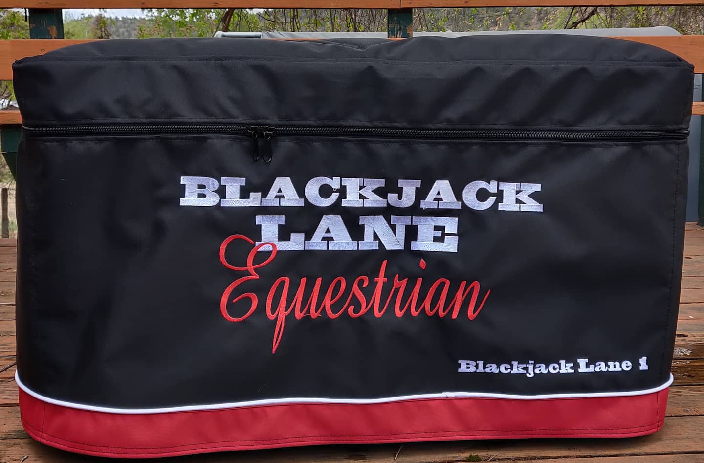 Tack Trunk Covers - Blackjack Lane Equestrian